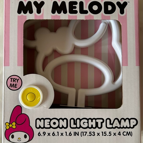 Sanrio | Accessories | Sanrio My Melody Neon Light Lamp White And ...